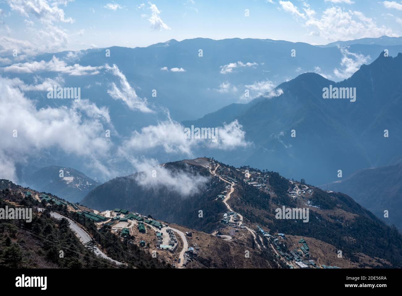 Photo of View from Mountains Sela Pass in Tawang, Arunachal Pradesh ...