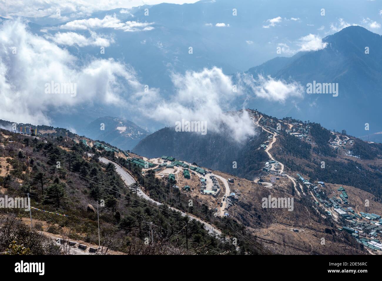 Photo of View from Mountains Sela Pass in Tawang, Arunachal Pradesh ...