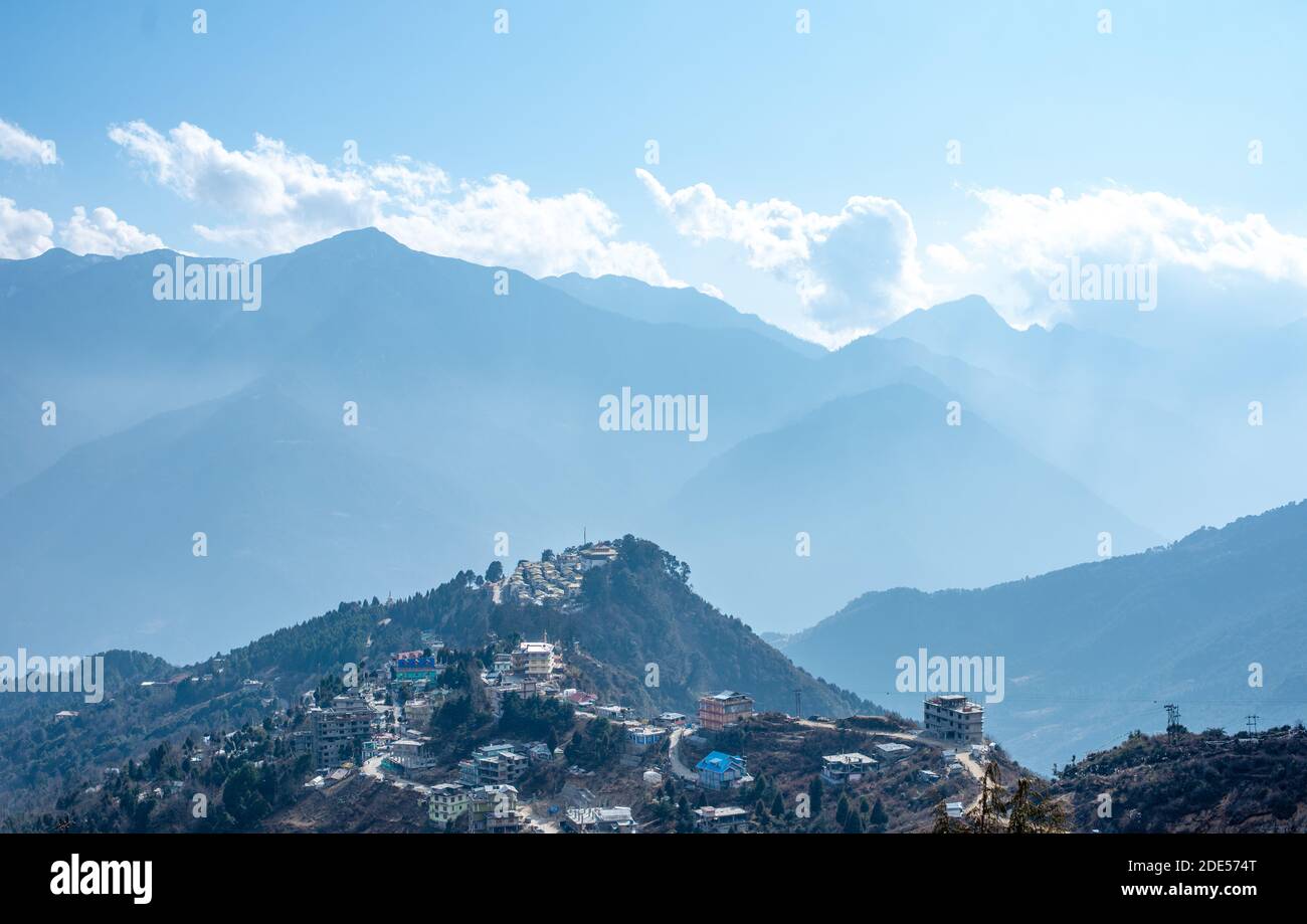 Photo of Aerial View of Tawang Monastery in Arunachal Stock Photo - Alamy