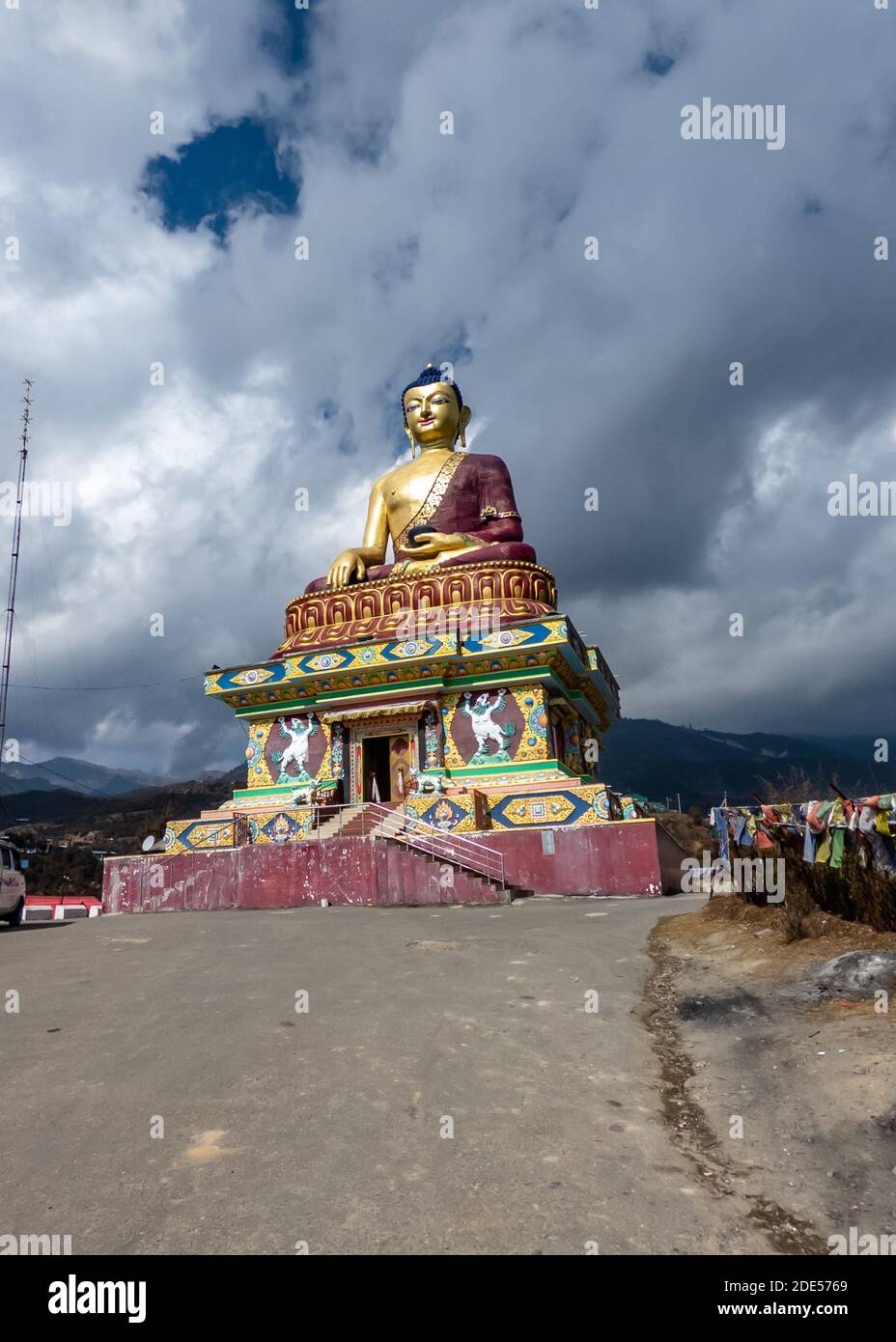 Photo of Giant Buddha Statue in Tawang, Arunachal India Stock Photo - Alamy