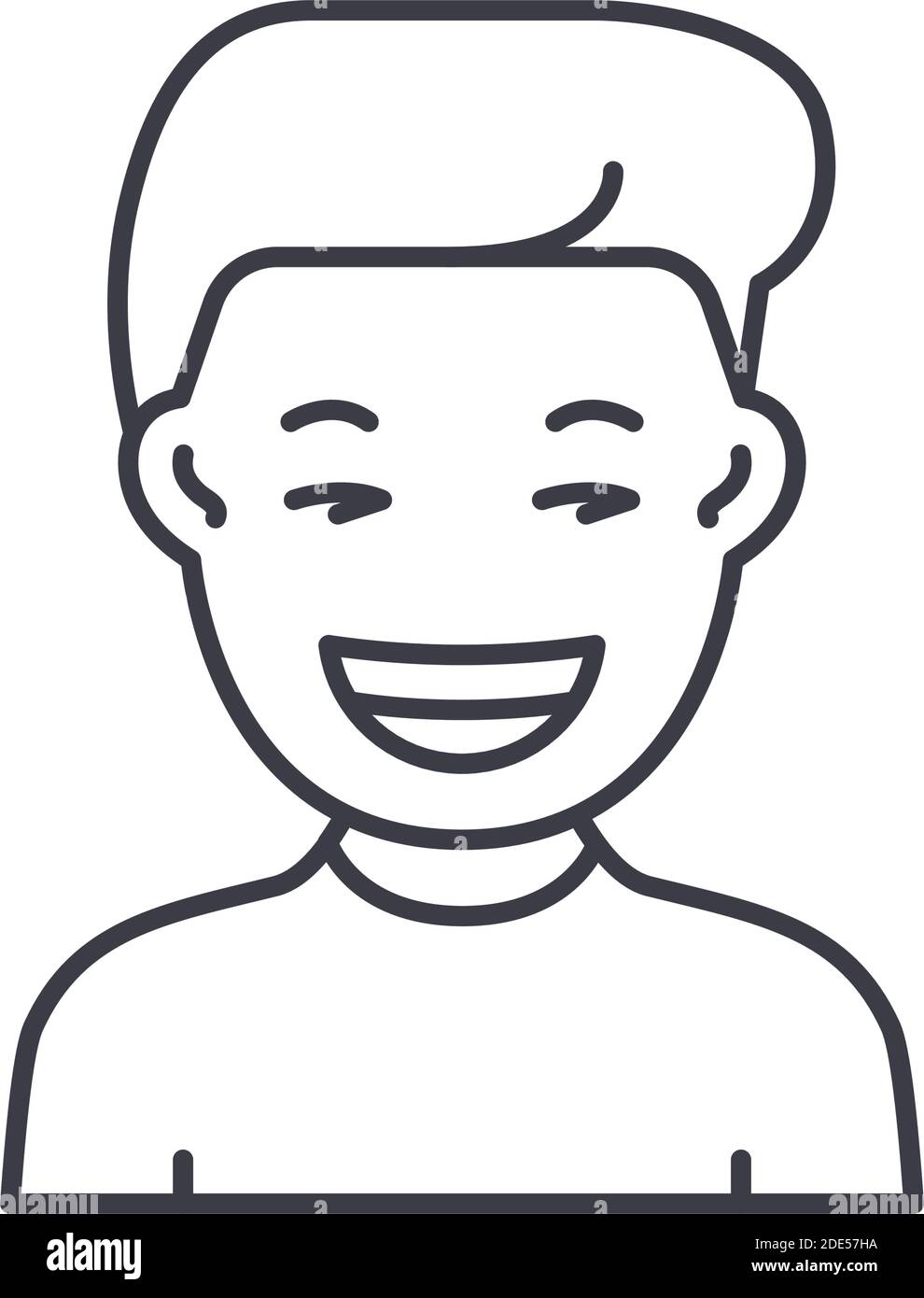 Giggle Stock Vector Images - Alamy