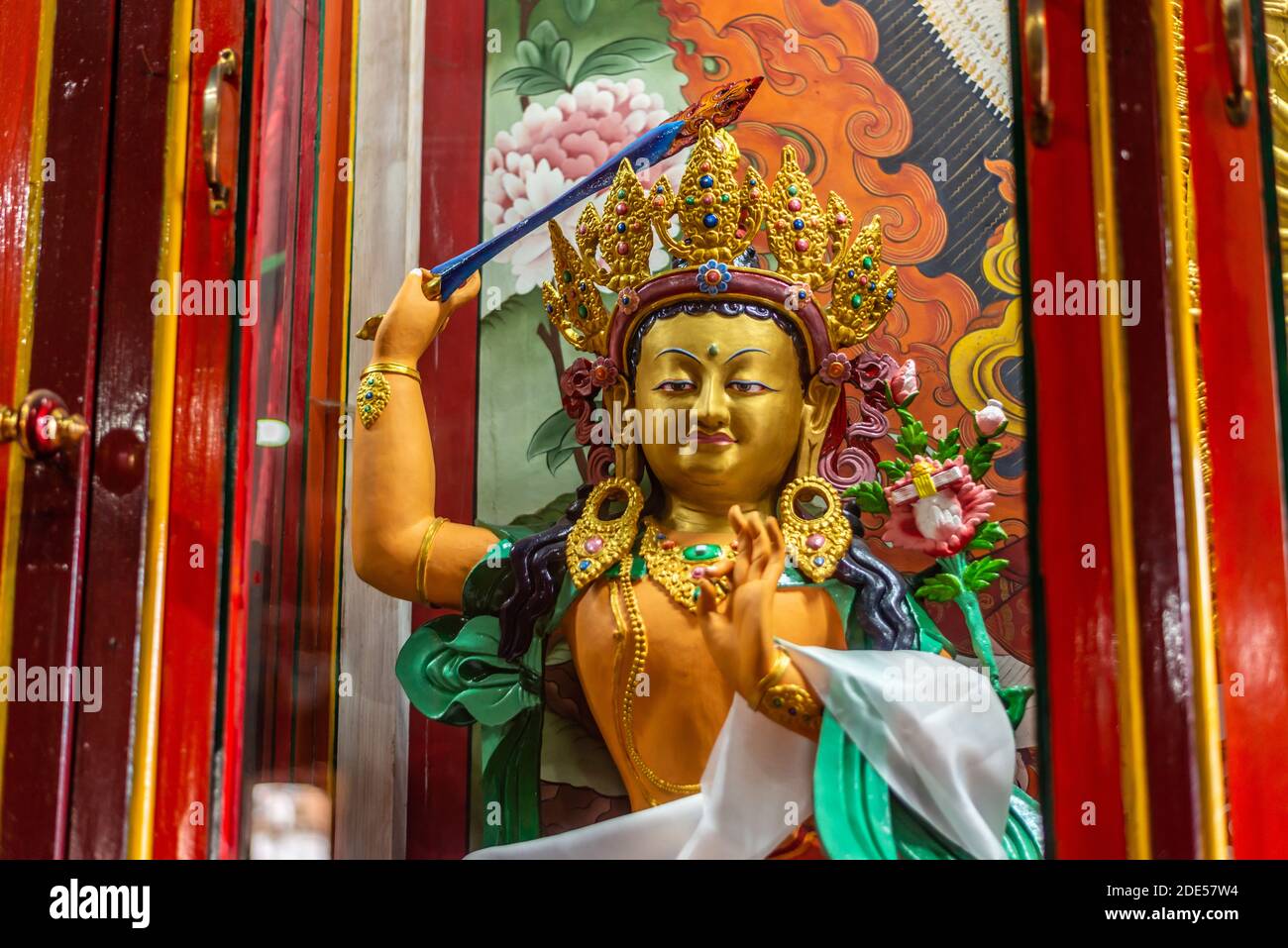Photo of Statue Inside Tawang Monastery in Arunachal Pradesh, India ...