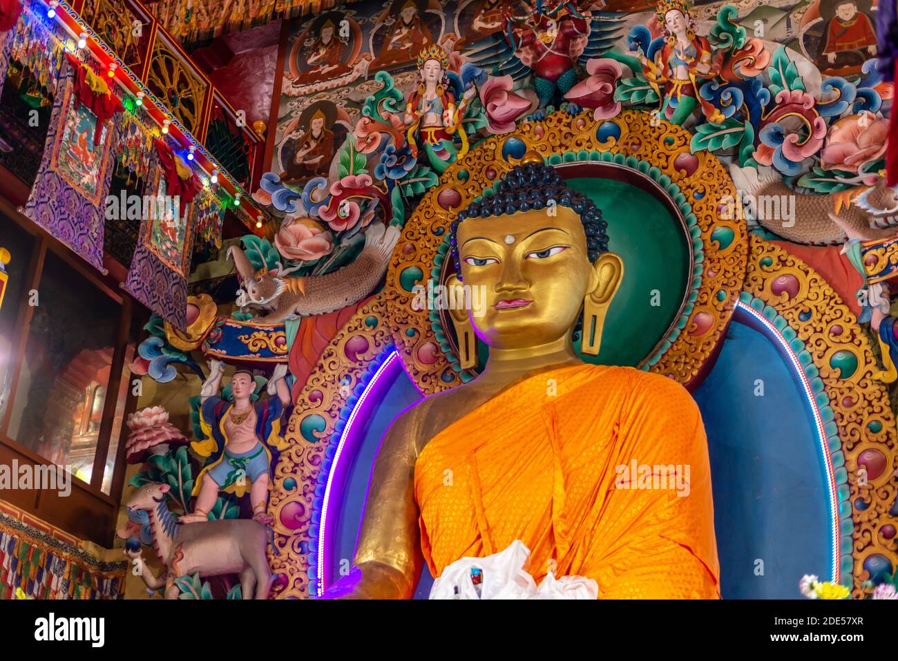 Photo of Statue Inside Tawang Monastery in Arunachal Pradesh, India ...