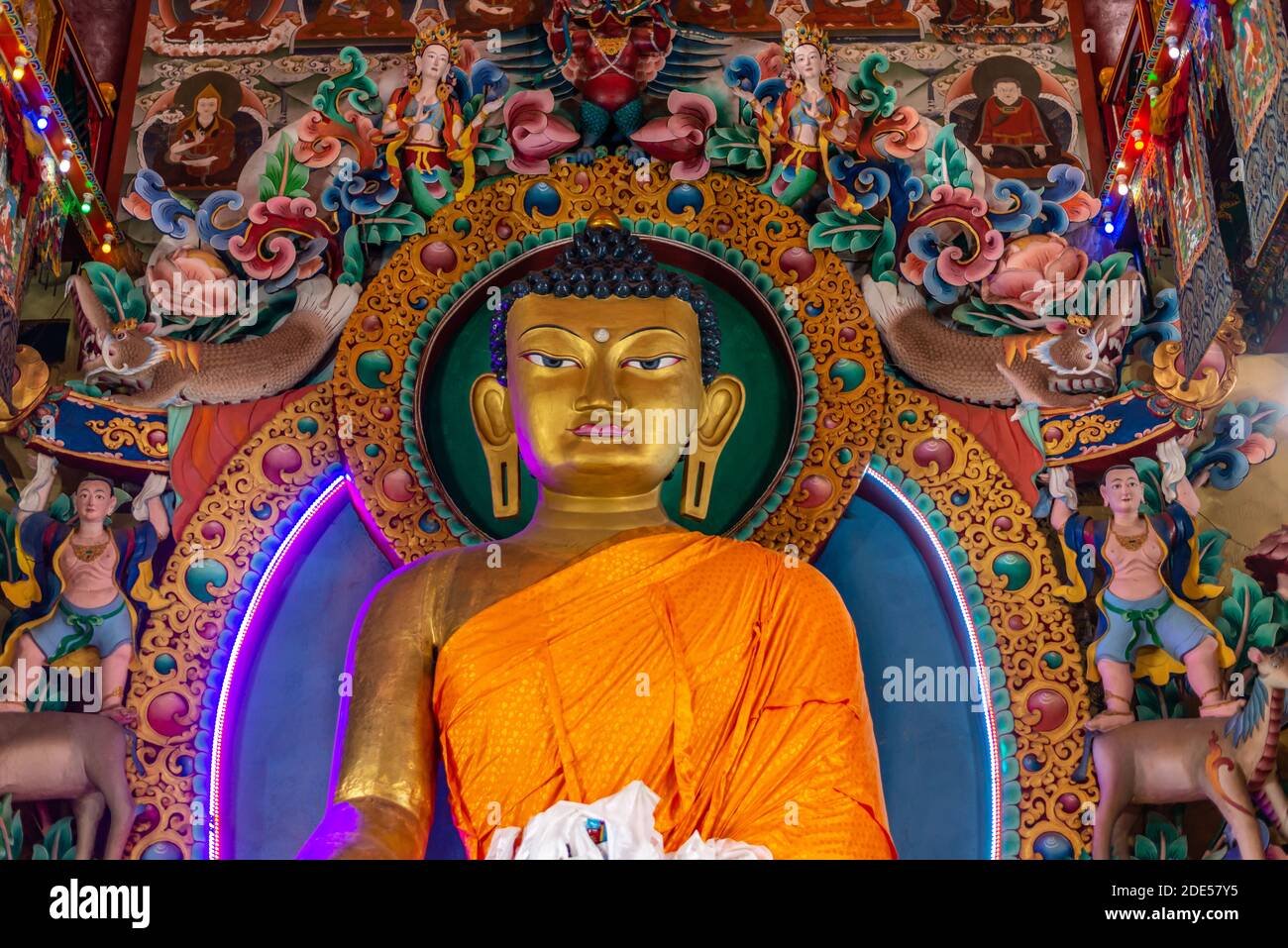 Photo of Statue Inside Tawang Monastery in Arunachal Pradesh, India ...