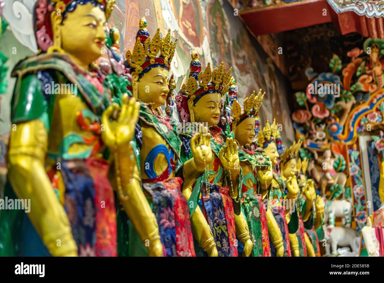 Photo of Statue Inside Tawang Monastery in Arunachal Pradesh, India ...
