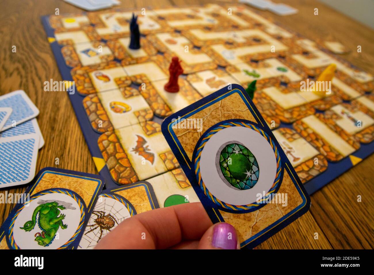 Board game maze hi-res stock photography and images - Alamy