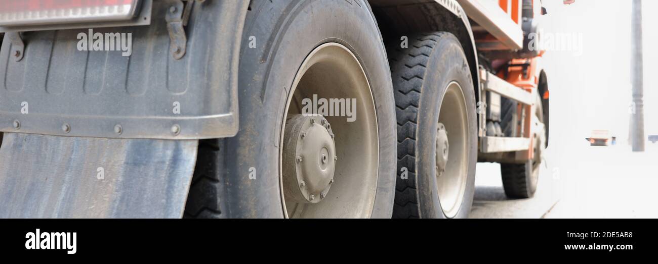 Rear of truck body hi-res stock photography and images - Alamy