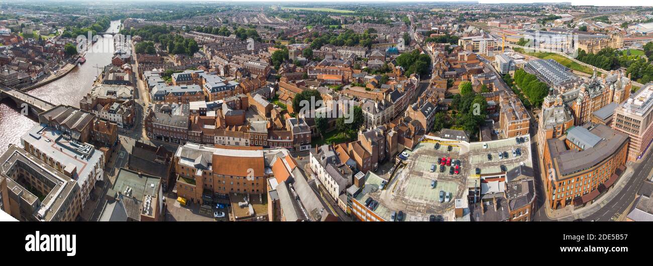 Micklegate York City Stock Photo - Alamy