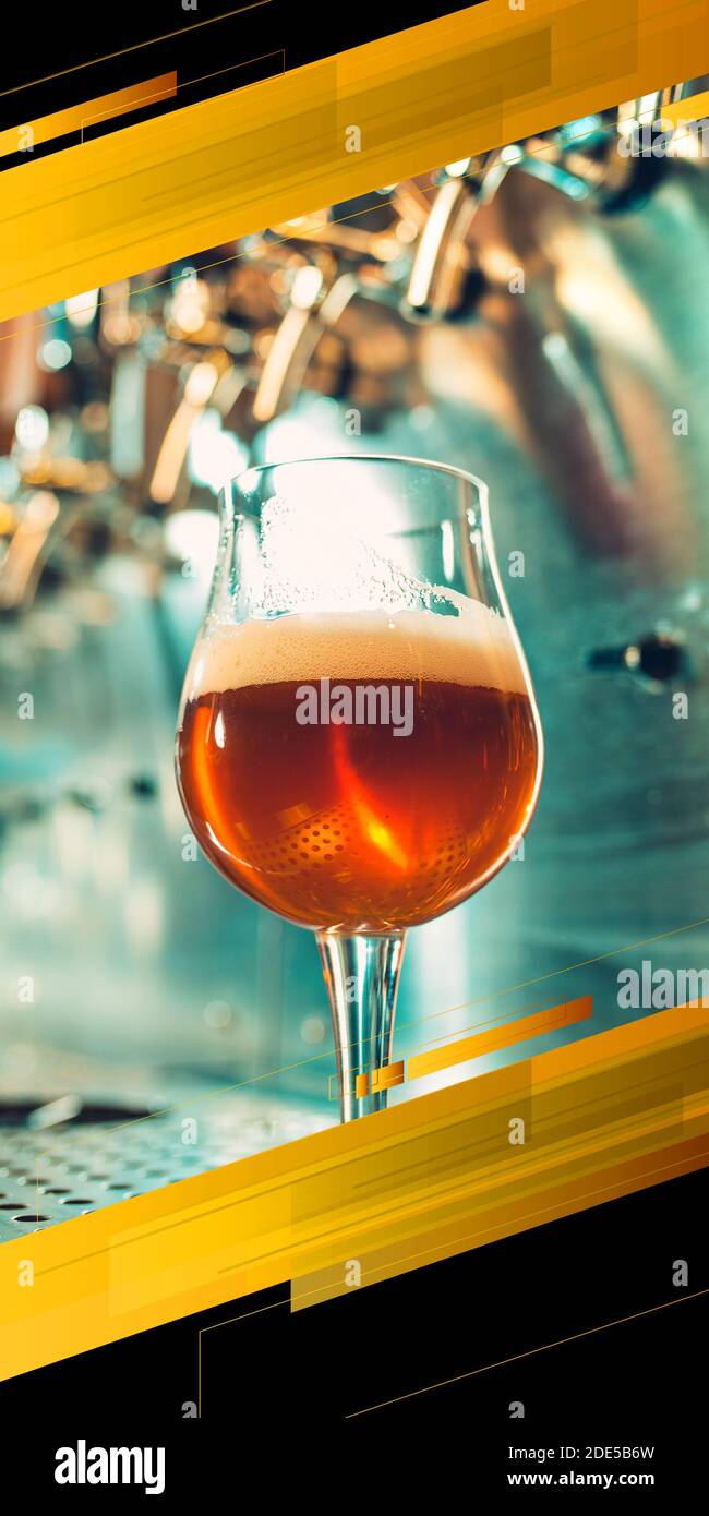 Beer festival vertical banner hi-res stock photography and images - Alamy