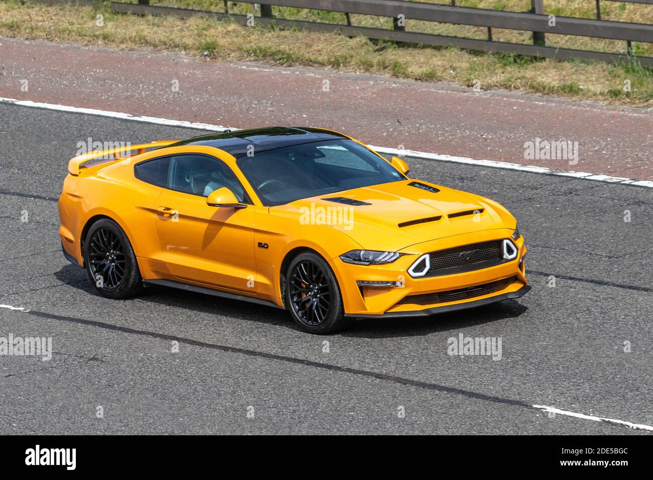 Yellow Ford Mustang: Vehicular traffic, moving vehicles, cars, vehicle ...