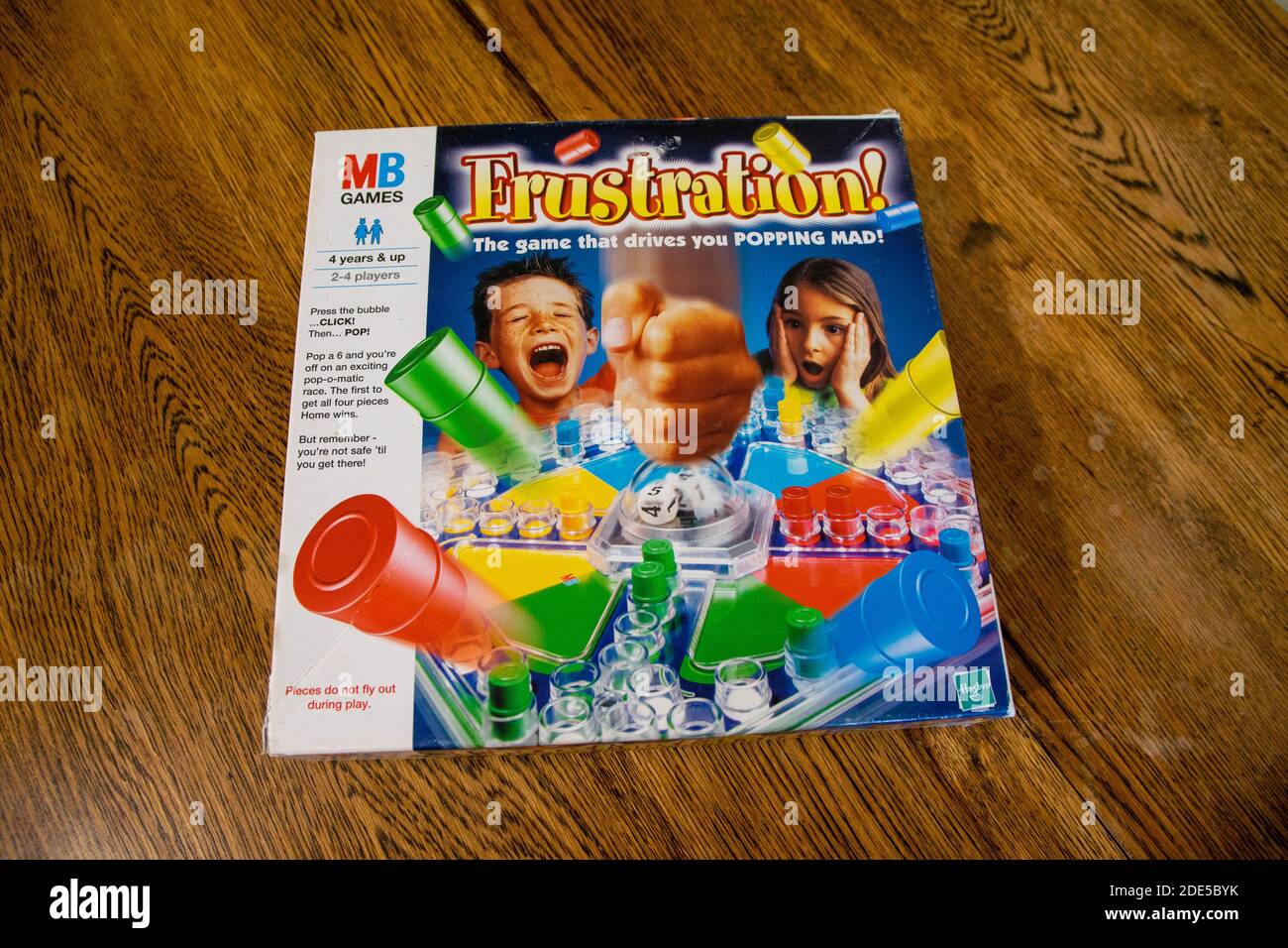 Durham, UK - 5 April 2020: Frustration (also known as Trouble and ...