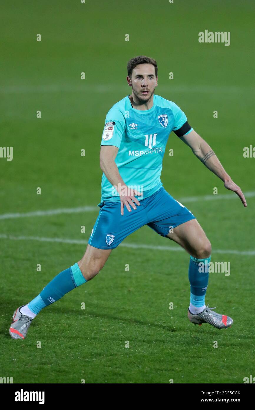 Bournemouth's Dan Gosling during the Sky Bet Championship match at the ...