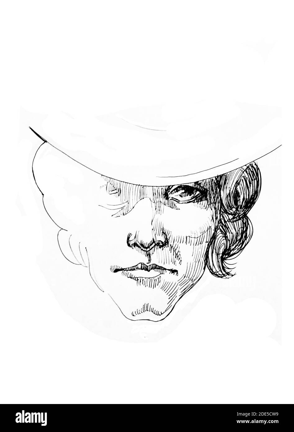 Fashion sketch ideas Black and White Stock Photos & Images - Alamy