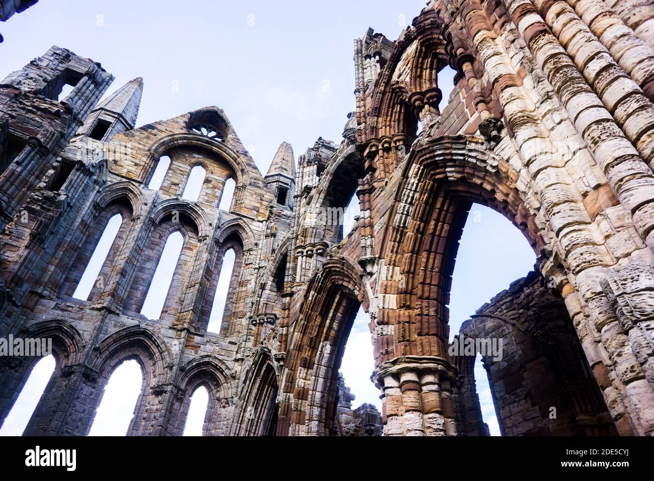 Whitby Cathedral North Yorkshire Stock Photo - Alamy