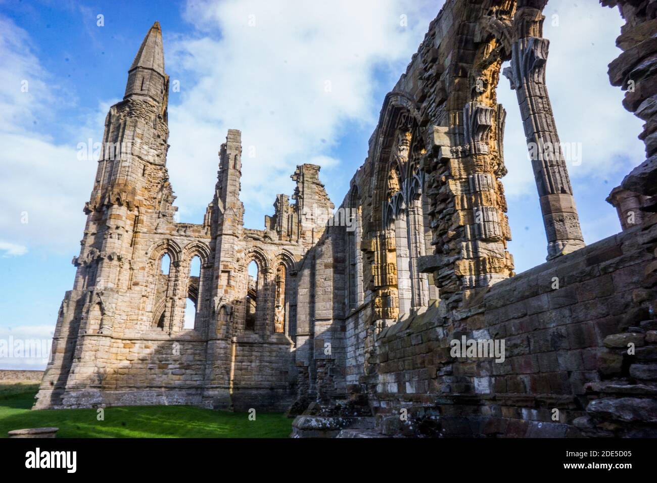 Whitby Cathedral North Yorkshire Stock Photo - Alamy