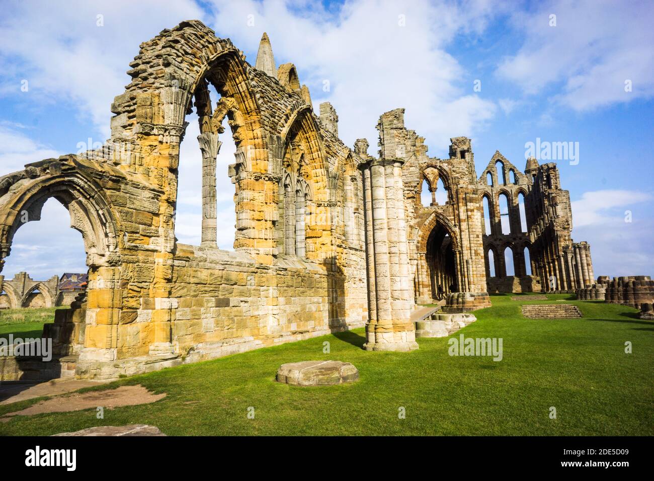 Whitby Cathedral North Yorkshire Stock Photo - Alamy