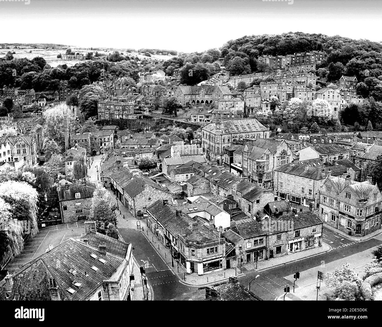 West yorkshire summer Black and White Stock Photos & Images - Alamy