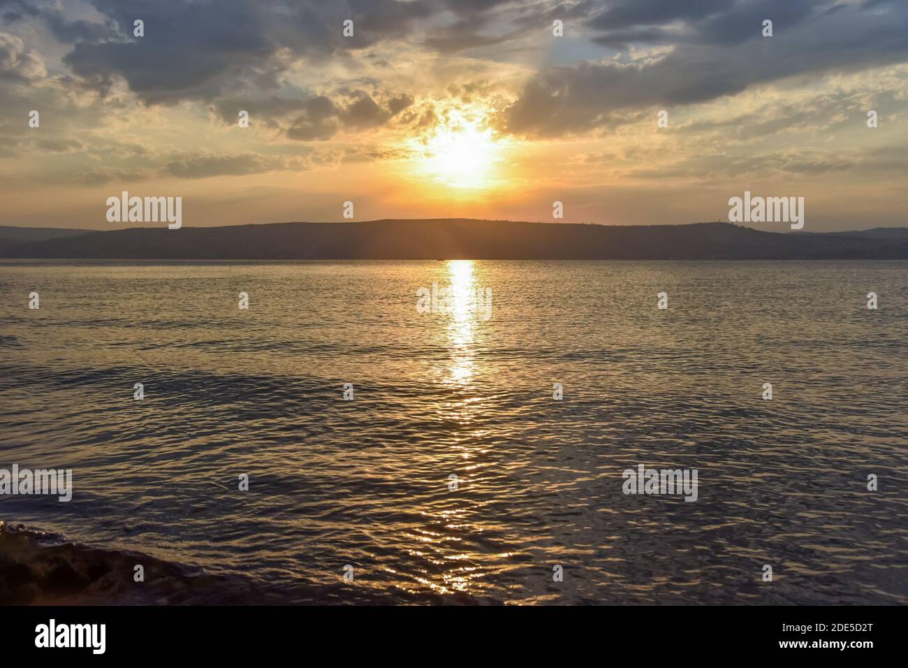 Sea of galilee israel sunset hi-res stock photography and images - Alamy