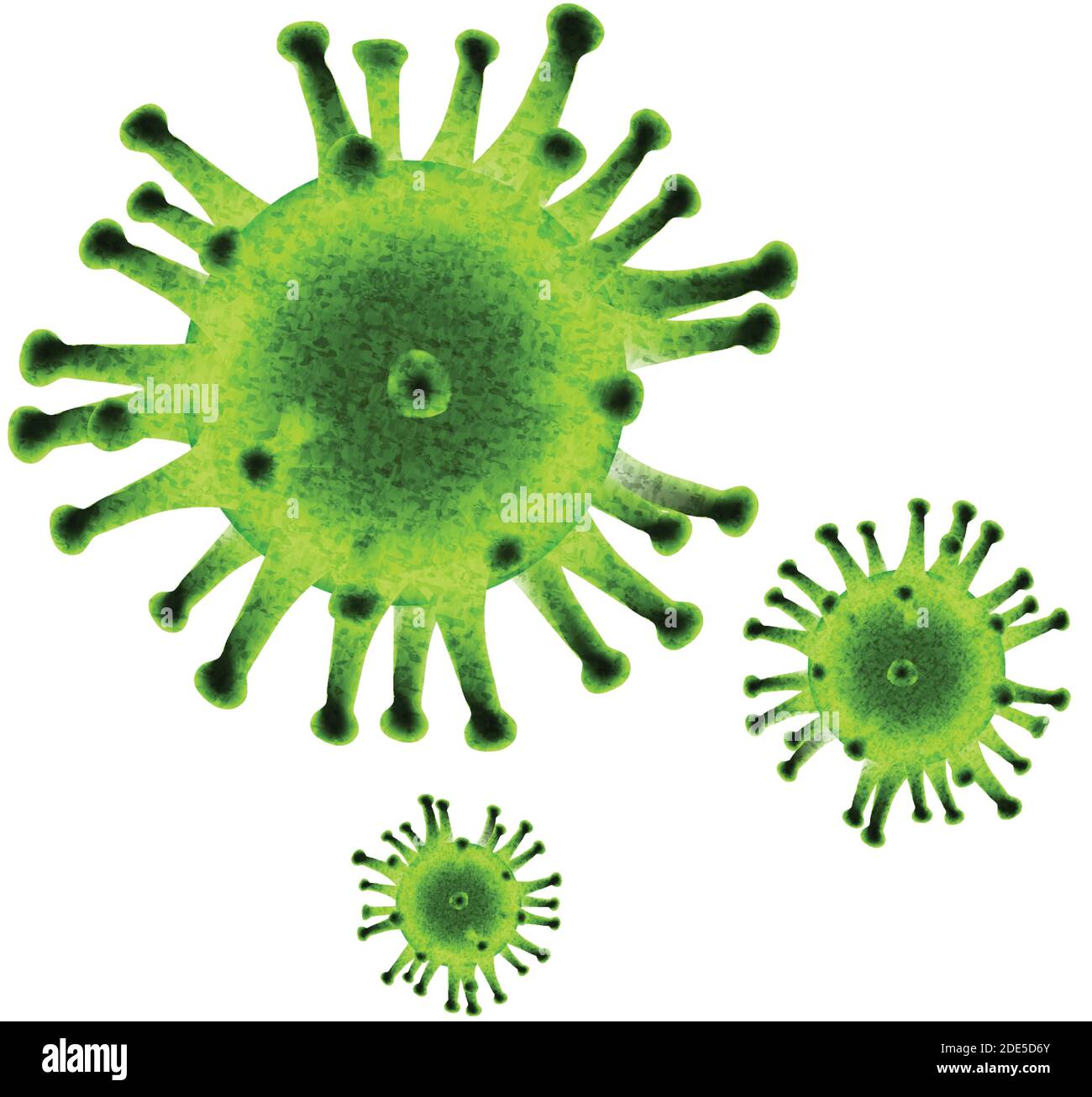Virus 3d microorganism on Stock Vector Images - Alamy
