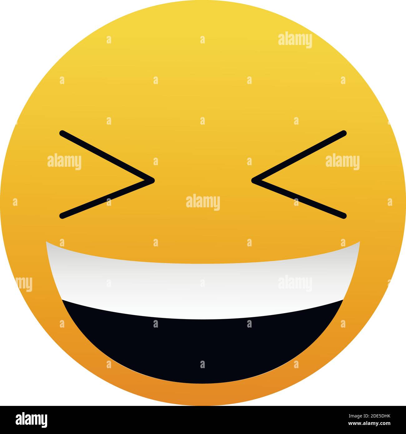 Laughing to tears smiley Cut Out Stock Images & Pictures - Alamy