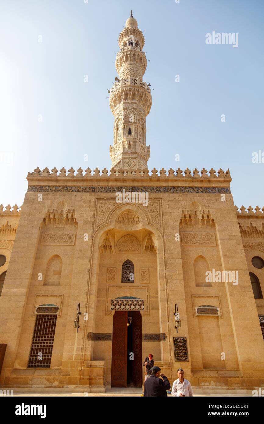 Mosque of Imam al-Shafi'i, 19th century Mamluk revival building, Cairo ...