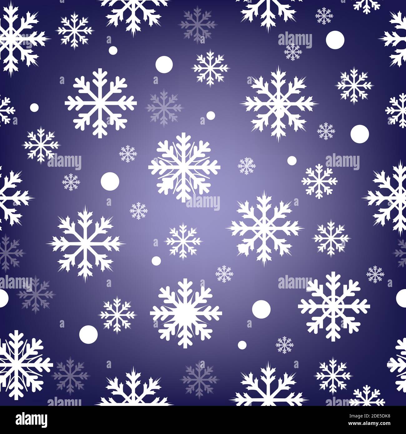 Snowflake seamless pattern. vector illustration Stock Vector Image ...