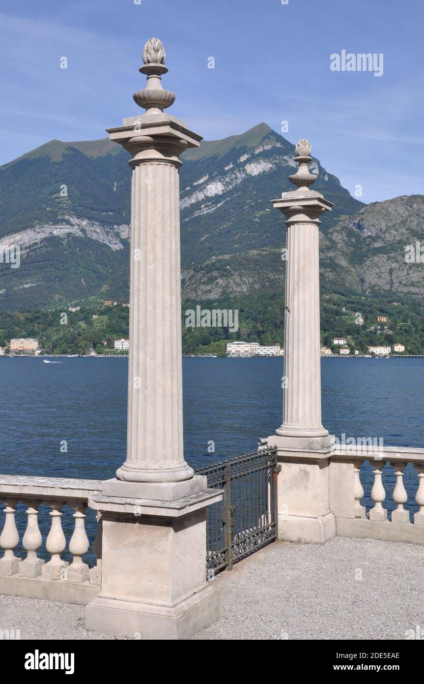 Lake Como, gate to the lake Stock Photo - Alamy
