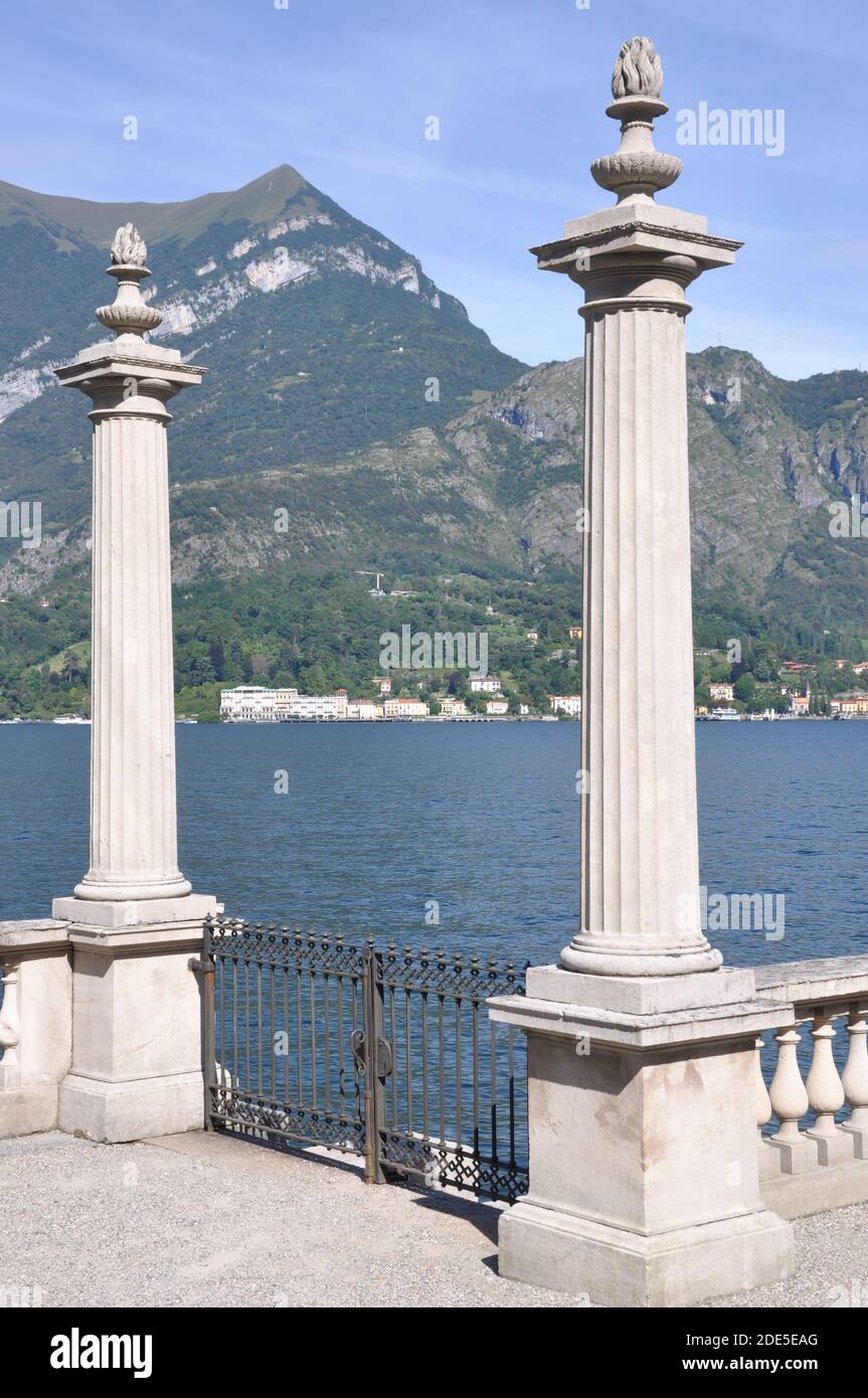 Lake Como, gate to the lake Stock Photo - Alamy