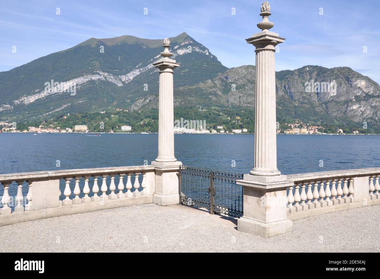 Lake Como, gate to the lake Stock Photo - Alamy