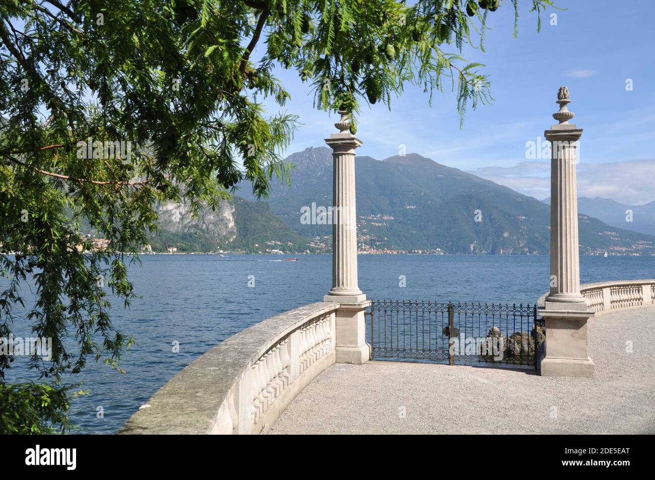 Lake Como, gate to the lake Stock Photo - Alamy