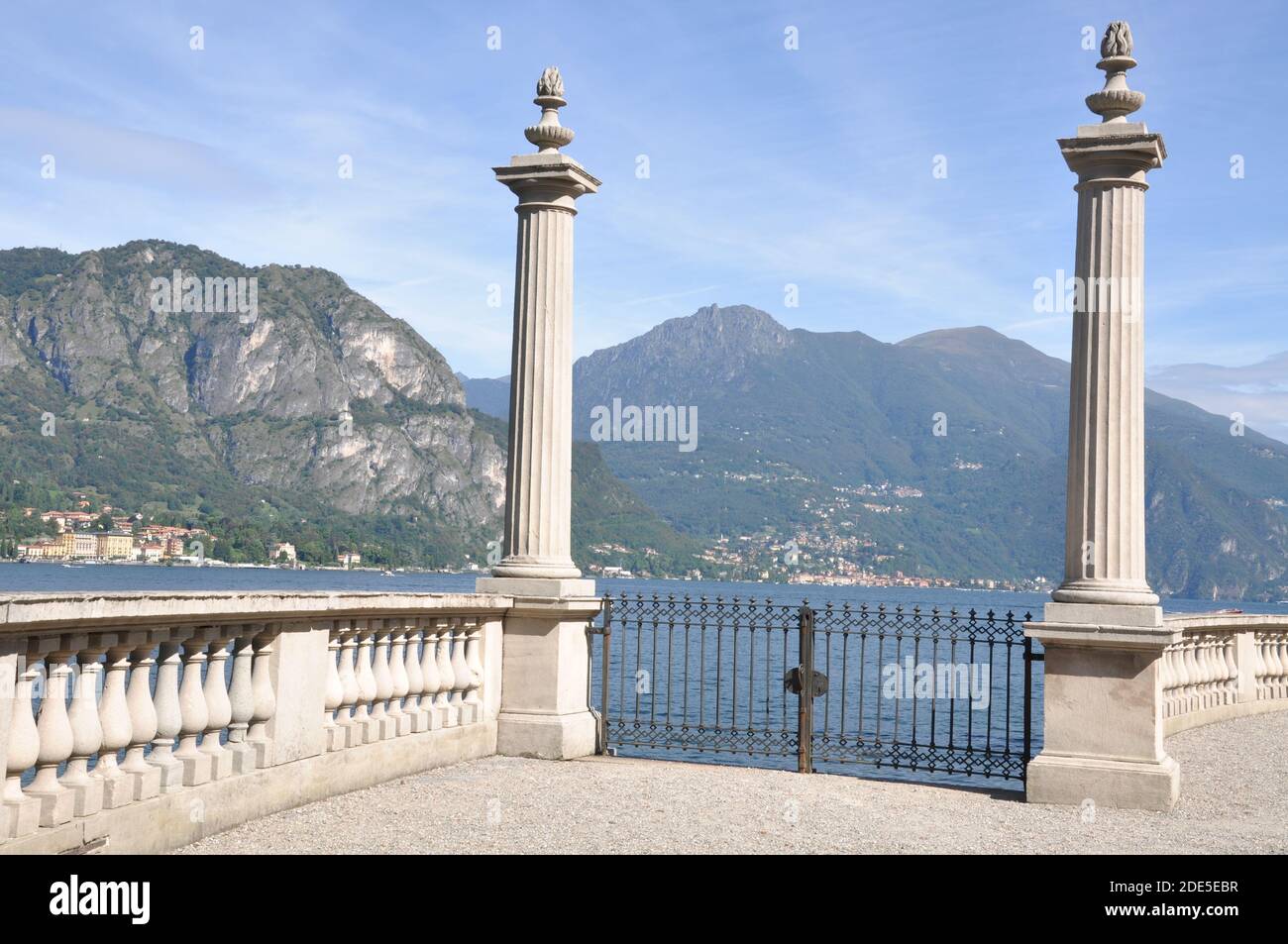 Lake Como, gate to the lake Stock Photo - Alamy