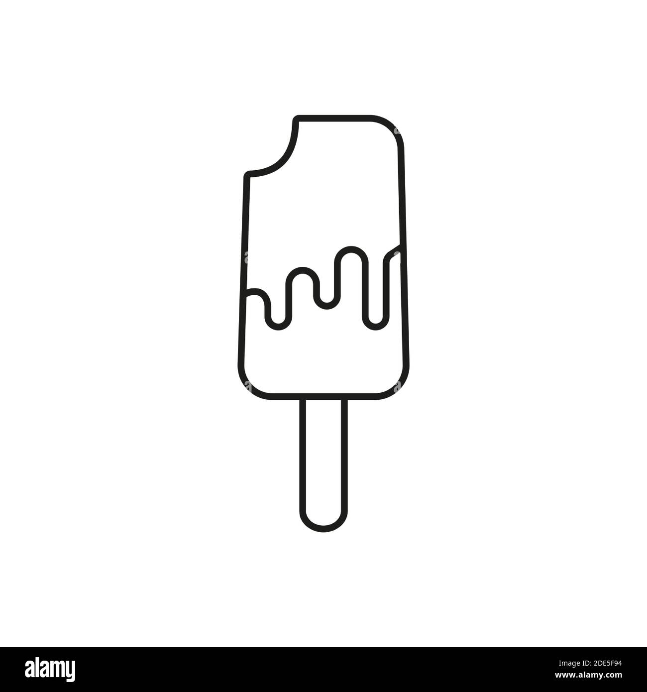 ice cream icon element of fast food icon for mobile concept and web ...