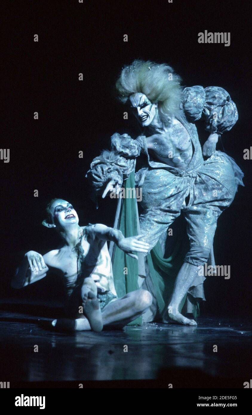l-r: Lindsay Kemp (Puck), Michael Matou (Oberon) in A MIDSUMMER NIGHT'S ...