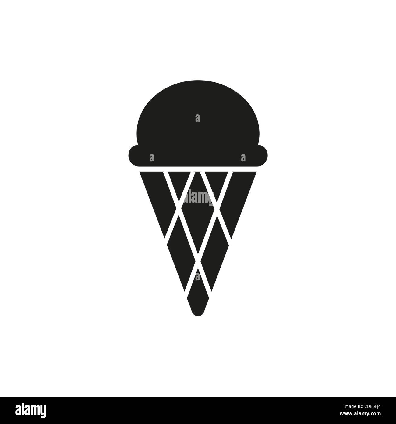 ice cream icon element of fast food icon for mobile concept and web ...