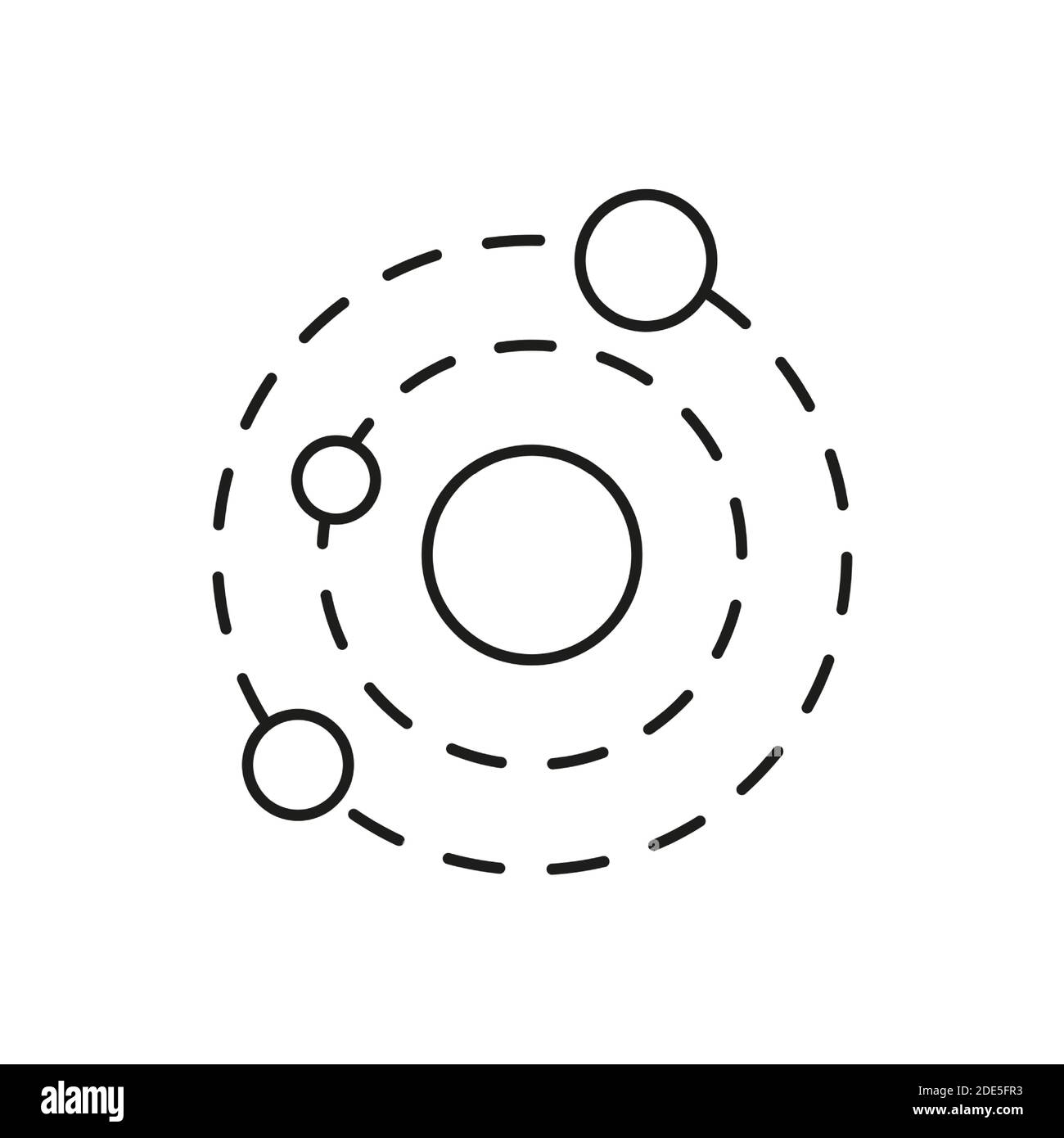 Solar System Map Blank