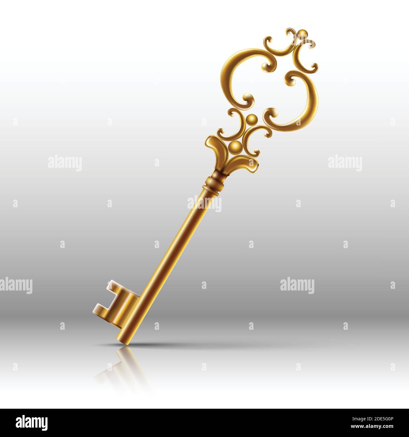 Gold bronze metal medieval Stock Vector Images - Alamy