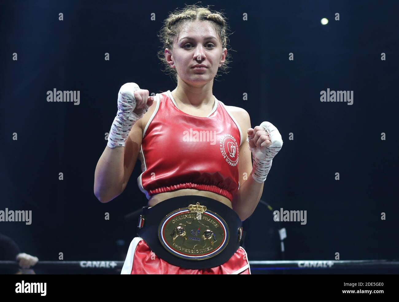 Victoire Piteau of Monaco during the French Championship between ...
