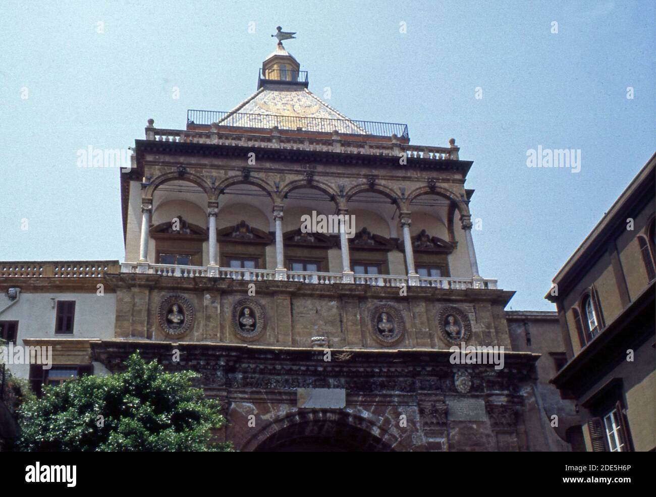 Reportage Sicily, Italy, 1992. Palermo (scanned from Agfachrome slide ...