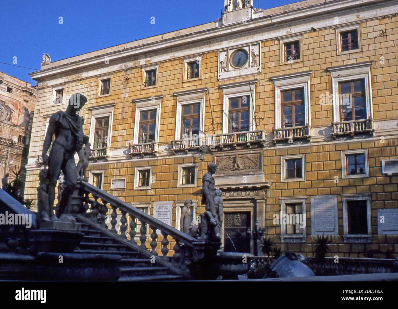 Reportage Sicily, Italy, 1992. Palermo (scanned from Agfachrome slide ...