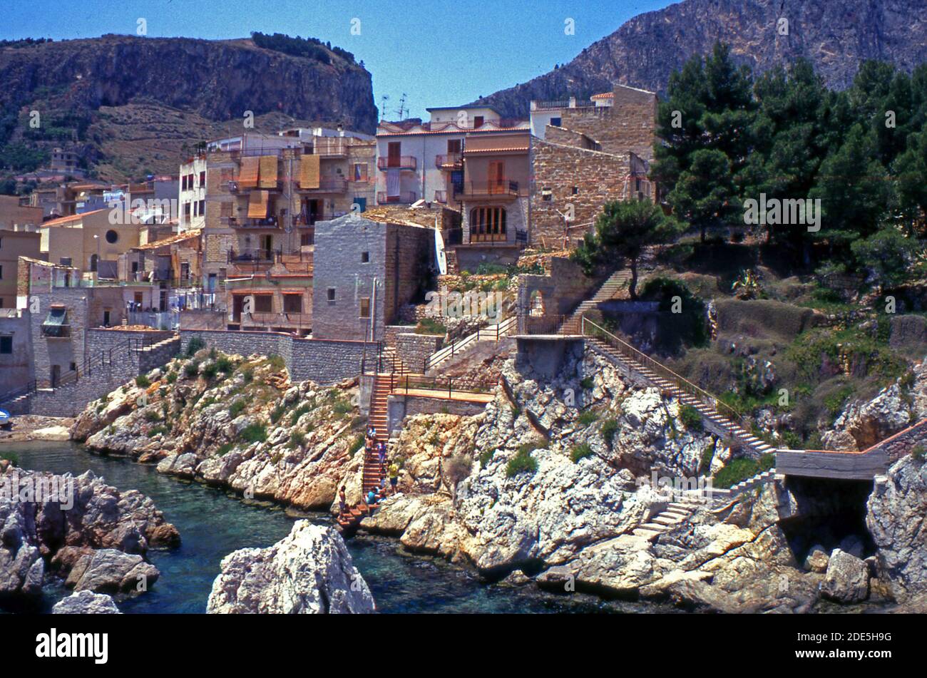 Reportage Sicily, Italy, 1992. Porticello (scanned from Agfachrome ...