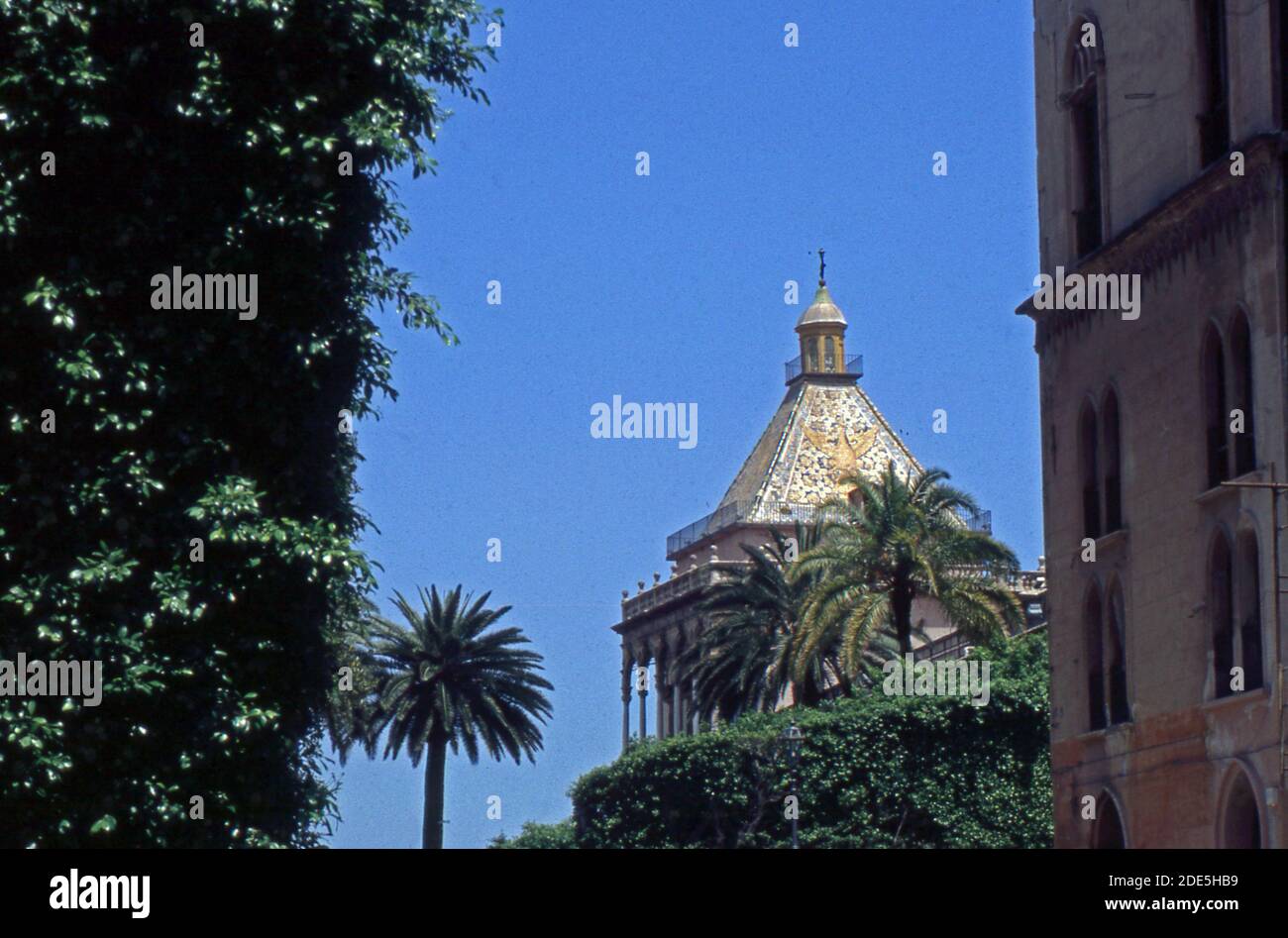 Reportage Sicily, Italy, 1992, Palermo (scanned from Agfachrome slide ...