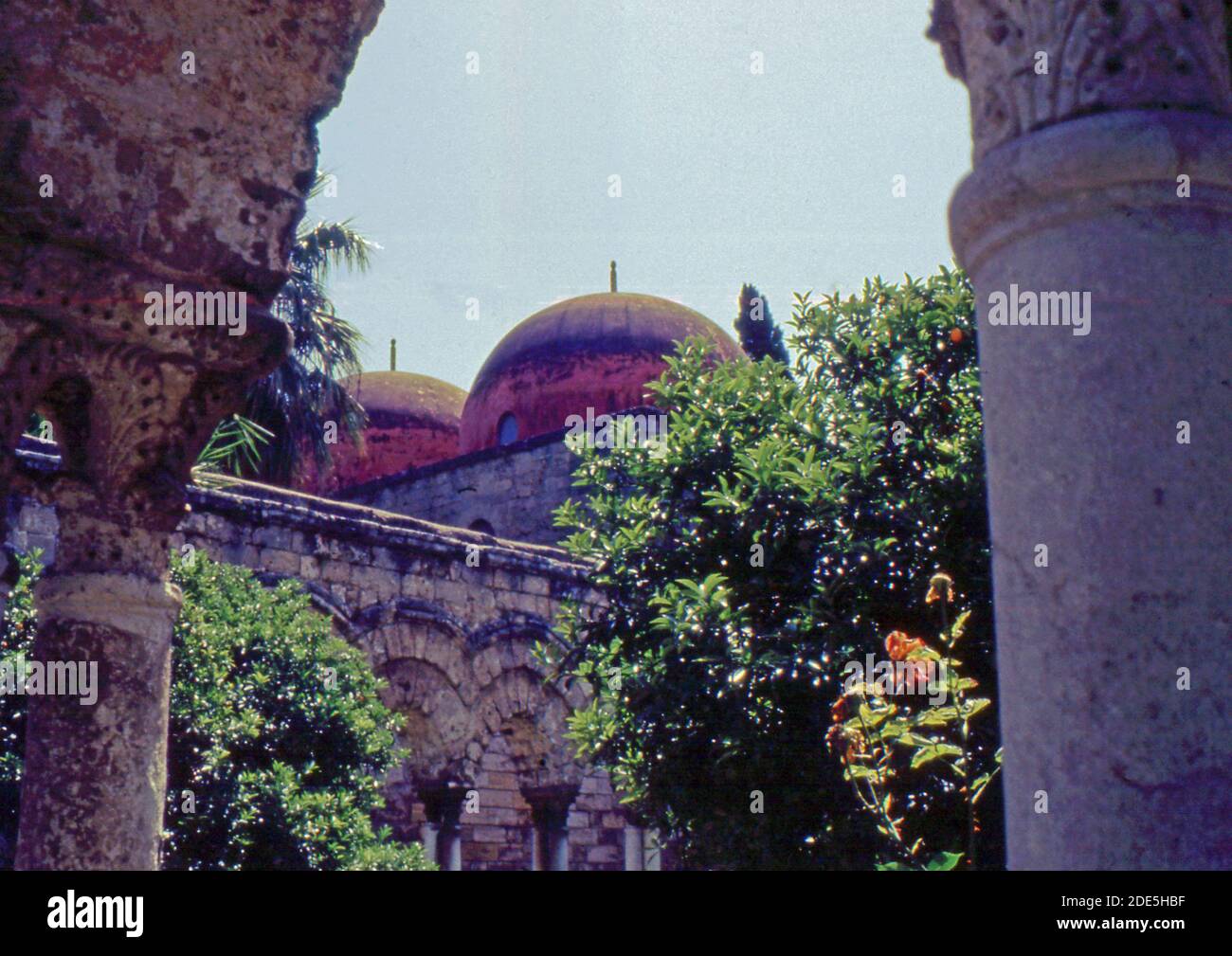 Reportage Sicily, Italy, 1992. Palermo (scanned from Agfachrome slide ...