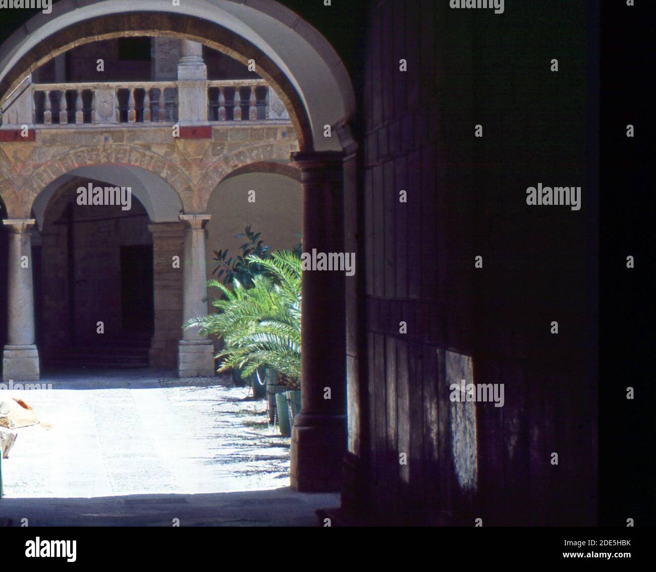 Reportage Sicily, Italy, 1992, Palermo (scanned from Agfachrome slide ...