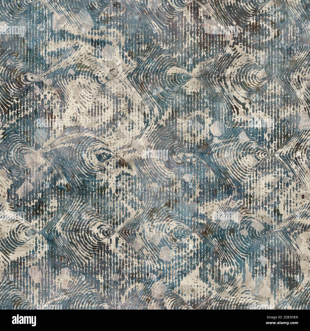Chic formal grungy geo texture seamless pattern Stock Photo - Alamy