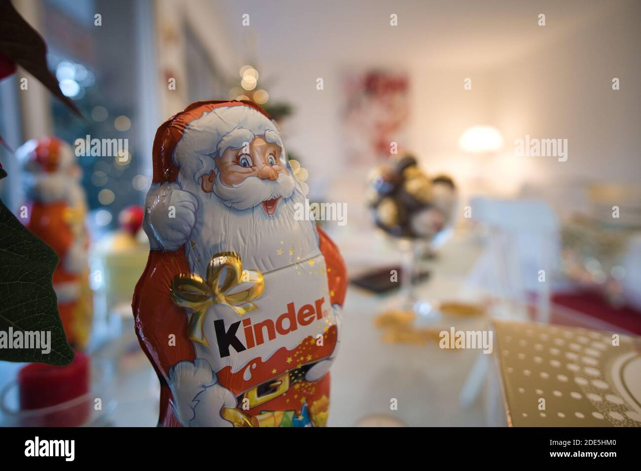 Kinder chocolate for christmas hi-res stock photography and images - Alamy
