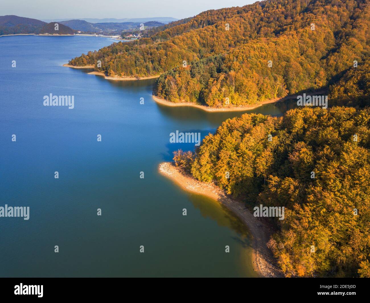 Lake Solina area. Subcarpathia, Poland Stock Photo - Alamy