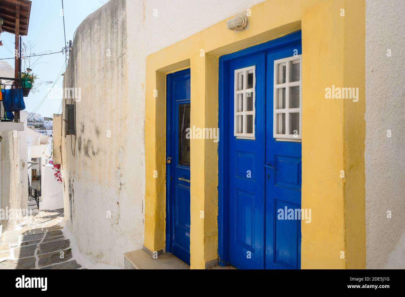 Chapel in chora on ios island hi-res stock photography and images - Alamy