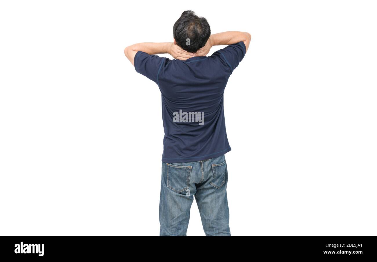 Muscle inflammation in neck Cut Out Stock Images & Pictures - Alamy