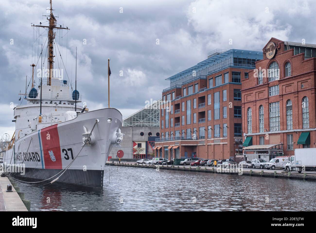 Baltimore, Maryland. September 30, 2019. The historic U.S Coast Guard ...
