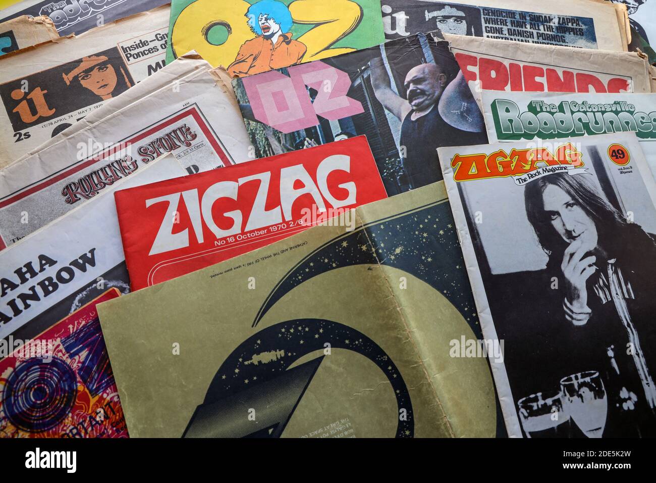 Alternative or underground magazines and papers preached new values and ...